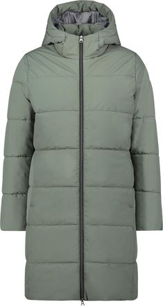 Voice leichte Winterjacke Damen mit Kapuze - Jacke, Wasserabweisend, Warmes Innenfutter, S, Salvia, Gr&uuml;n