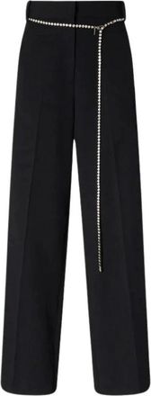 Pinko Cedro Wide Hosen - - Trousers - Damen - Schwarzk - M
