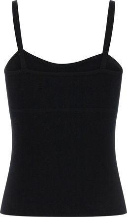 Max Mara Pure Wool Tank Top - Black