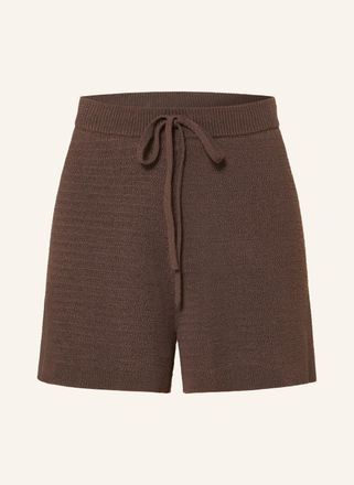 OPUS Strickshorts Maadow braun