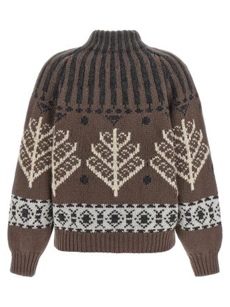 Brunello Cucinelli Nordic Heritage Sweater - Brown