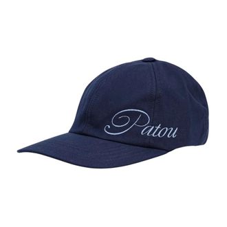Patou Femme, Accessoires, Bleu, Taille: S Casquette en coton avec logo brod&eacute;