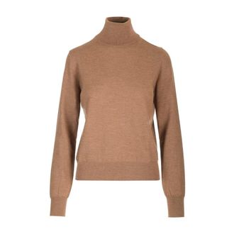 P.A.R.O.S.H. Lime Woll- und Kaschmir-Rollkragenpullover - - Knitwear - Damen - Braun - XL