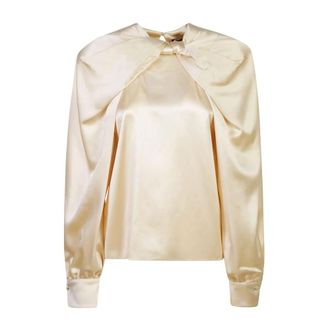 Max Mara Stilvolles Schl&uuml;sselaccessoire - - Blouses & Shirts - Damen - Gelb - 3XS