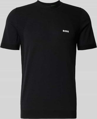 HUGO BOSS Regular Fit T-Shirt aus Baumwoll-Mix Modell MOMENTUM