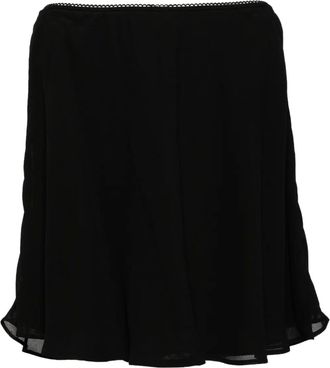 Reformation minijupe Brandy à détail de noeud - Noir