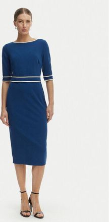 Rinascimento Rinascimento Coctailkleid CFC0127991003 Blau Slim Fit