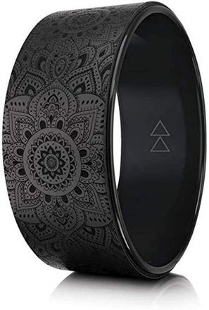 Yoga Design Lab Yoga Wheel | Extra stark, Dharma Rad, umweltfreundlich | intensivere Dehnung, verbessert die Haltung (Mandala Night)