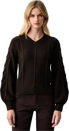 A|X Armani Exchange Pull Loungewear - Femme - Pulls - Brun - Taille: 42 FR