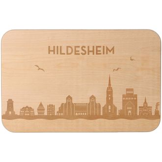 Goodtimes Hildesheim Skyline Fr&uuml;hst&uuml;cksbrett 23cm x 15cm x 1cm