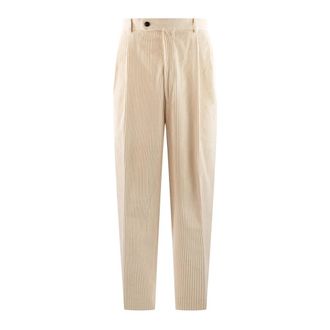 Gabriele Pasini Pantalone Classico Velluto - - Trousers - Herren - Beige - M