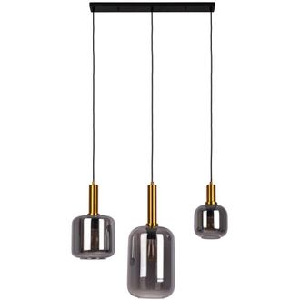N&auml;ve Naeve FUMO Plafonnier suspendu noir 3xE27