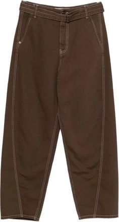 Semicouture Femme, Jeans, Brun, Taille: W26 Jean Marron Aw25 Élégant Polyvalent