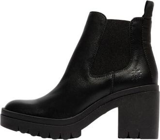 FLY London Femme TOPE520FLY Fashion Boot, Noir, 39 EU