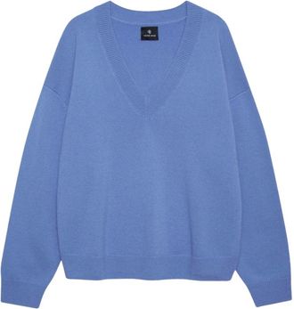 Anine Bing Femme, Pulls, Bleu, Taille: 40 FR Lee Sweater