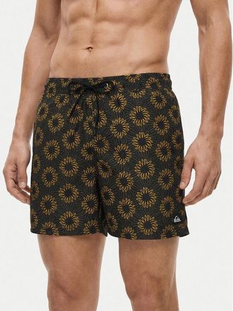 Quiksilver Badeshorts Everyday Printed Volley 15 EQYJV04219 Schwarz Regular Fit
