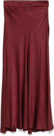 Forte_Forte Rock aus Satin - Braun