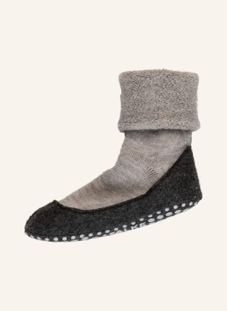 Falke Stoppersocken Cosyshoe Aus Merinowolle grau