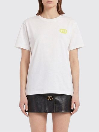 Gucci T-Shirt GUCCI Femme couleur Blanc