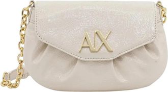 A|X Armani Exchange Femme, Sacs, Beige, Taille: ONE Size Mini Sac en Tissu Technique