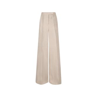 Max Mara Sequoia Pantalone - - Trousers - Damen - Beige - 2XS