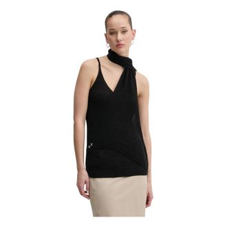 Heliot Emil Wollmischungs-Bluse - - Tops - Damen - Schwarzk - XS