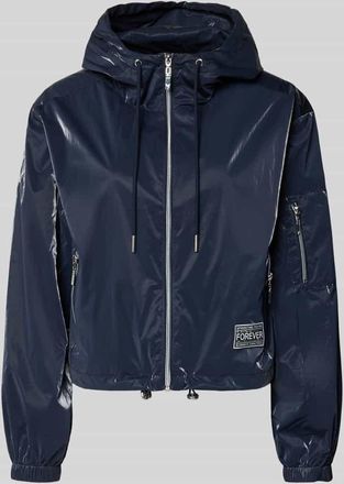 Monari Jacke mit Statement-Print Modell Basic