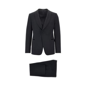 Emporio Armani Executive Line Abend-Smoking-Anzug - - Suits - Herren - Blau - XL