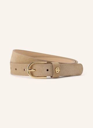 HUGO BOSS Lederg&uuml;rtel Scarlet beige
