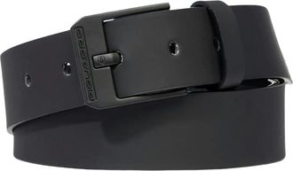 Piquadro Homme, Accessoires, Noir, Taille: ONE Size Ceinture avec boucle &agrave; ardillon