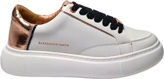 Alexander Smith Femme, Chaussures, Blanc, Taille: 38 EU sneaker Pelle