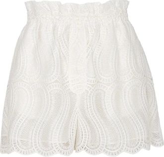 Raquel Diniz Femme, Shorts, Blanc, Taille: 38 FR Bahia Shorts