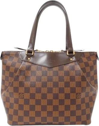 Louis Vuitton Sac cabas Pre-owned - Femme - Pre-owned - Brun - Taille: ONE Size