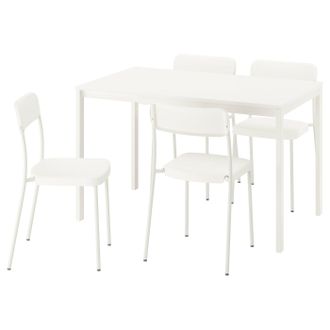IKEA VIHALS / VIHALS Tisch und 4 St&uuml;hle