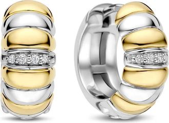 Ti Sento Ohrringe - 925er Sterlingsilber Ohrringe - Gr. unisize - in Gold - für Damen