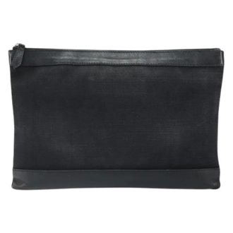 Balenciaga Pre-owned Sac zipp&eacute; bleu marine - Femme - Pre-owned - Noir - Taille: ONE Size