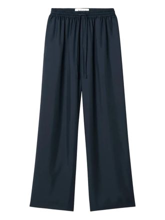 R&oacute;he pantalon &agrave; lien de resserrage - Bleu