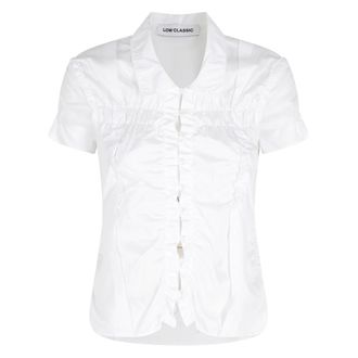 Low Classic LOW Classic, Damen, Blusen & Hemden, Wei&szlig;, SGr&ouml;&szlig;e