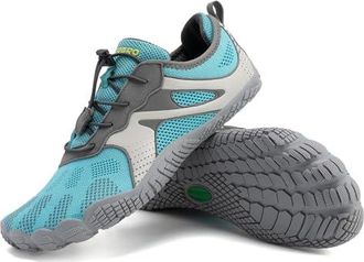 Saguaro Femme Chaussures de Trail Été Minimalistes Chaussures de Fitness Antidérapant Respirant Chaussures de Barefoot pour Homme Extérieur Sport, Bleu 39 EU