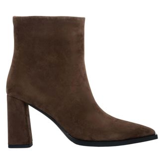 Estro & Luminara Femme, Chaussures, Brun, Taille: 38 EU Bottines &agrave; talons hauts