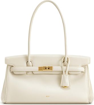 JW PEI Damen Yara Schultertasche - Wei&szlig;