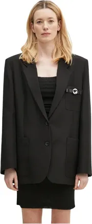 Coperni Femme, Vestes, Noir, Taille: 36 FR Blazers