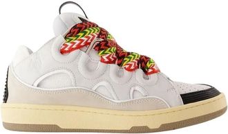 Lanvin Low-Top Sneaker - Curb Sneakers - Synthetic - White - Gr. 41 (EU) - in Weiß - für Damen