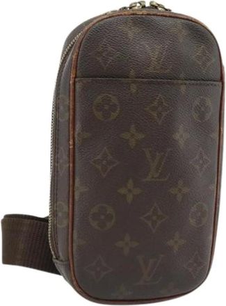 Louis Vuitton Pre-owned Pochette Gange Sac Bandouli&egrave;re - Femme - Pre-owned - Brun - Taille: ONE Size