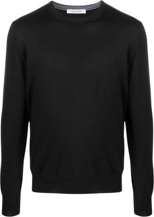 La Fileria Pullover aus Schurwolle - - Knitwear - Herren - Schwarzk - 2XL