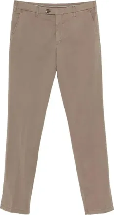 Canali Homme, Pantalons, Brun, Taille: XL Pantalon en coton/lyocell