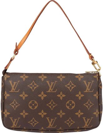 Louis Vuitton Crossbody Bags - Louis Vuitton Canvas Monogram Pochette Accessoire - Gr. unisize - in Bunt - für Damen