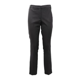 Marella Femme, Pantalons, Noir, Taille: 34 FR Pantalon en mélange de laine