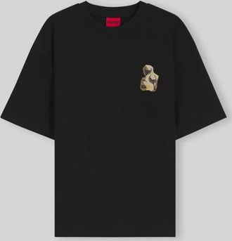 HUGO BOSS Regular Fit T-Shirt aus reiner Baumwolle Modell Detzi