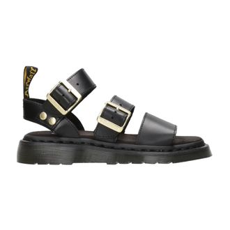 Dr. Martens Femme, Chaussures, Noir, Taille: 41 EU Sandales Gladiateur en Cuir Gryphon